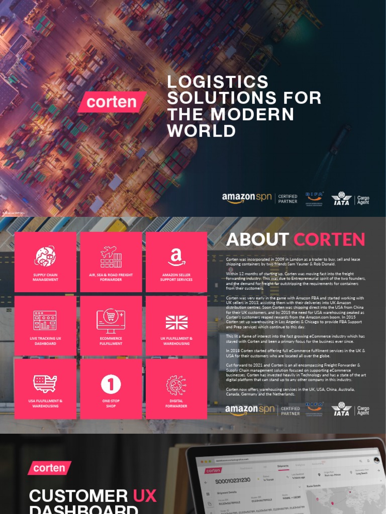 Corten_Logistics-Digital_Forwarder | PDF