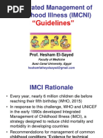 IMCI Chart Booklet | PDF | Fever | Diarrhea