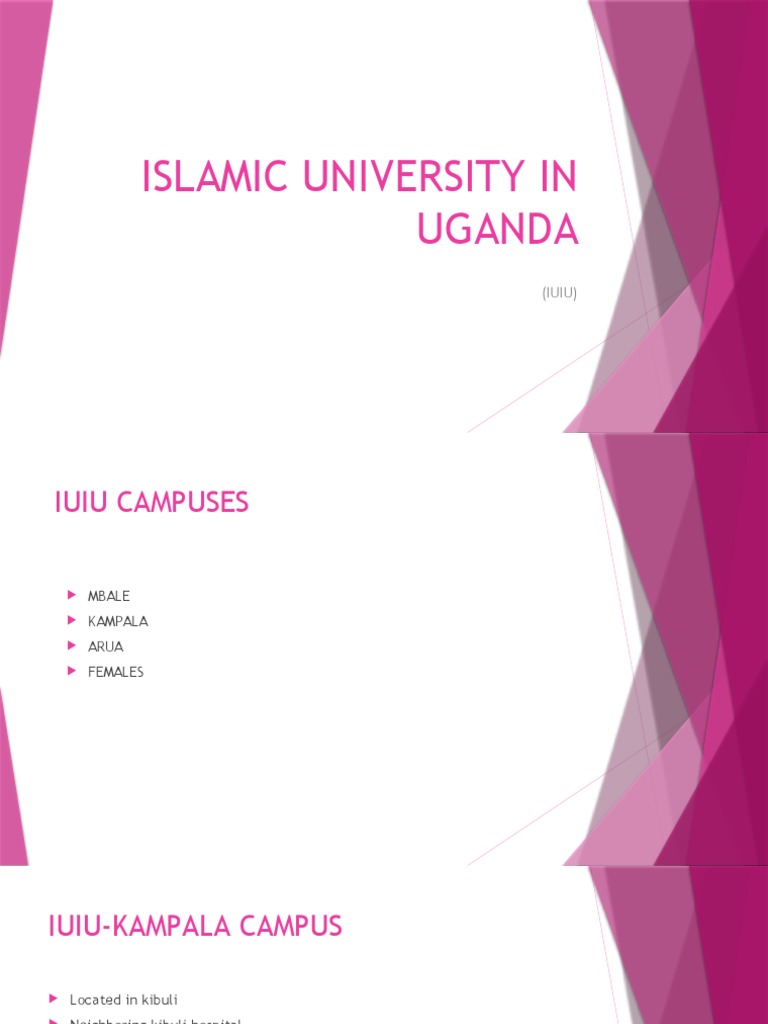 IUIU Kampala Campus Overview | PDF | Wellness | Science & Mathematics