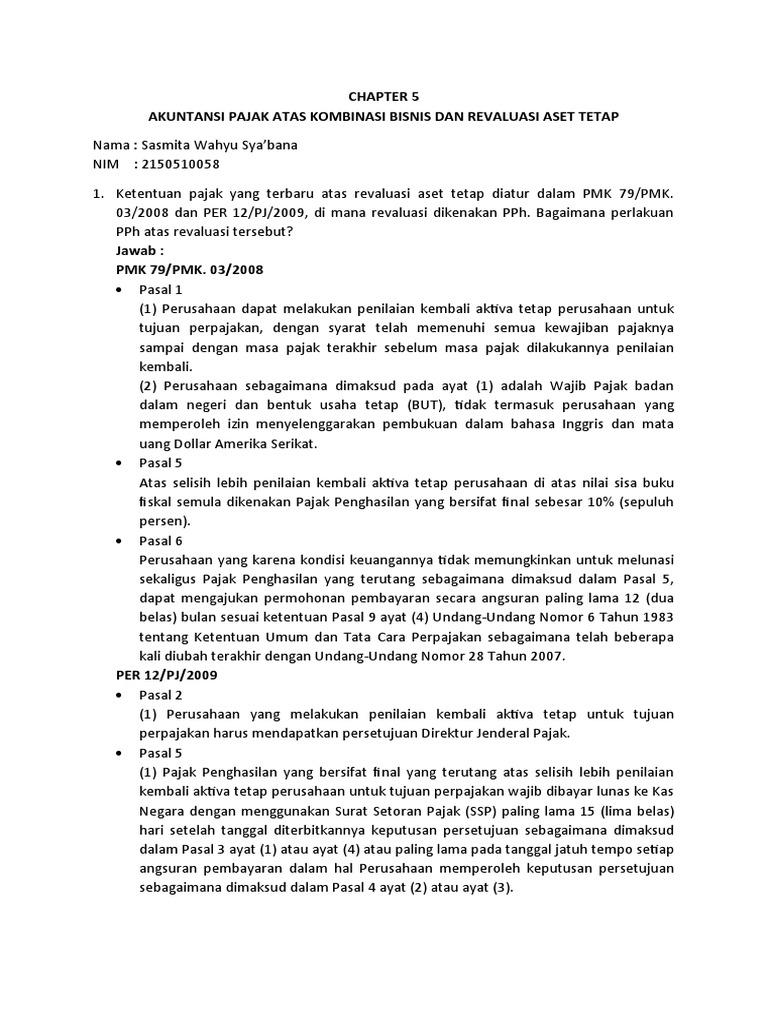 Bab5 Akt. Perpajakan | PDF