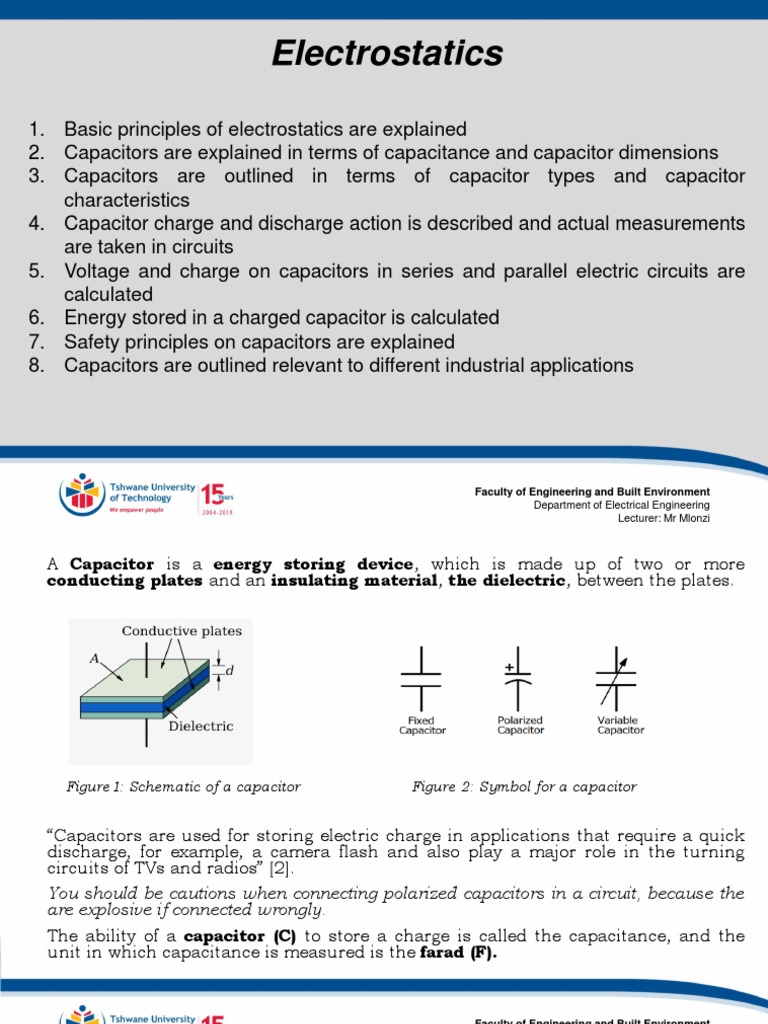 EEA115D Slides Module 4 | PDF | Capacitor | Capacitance