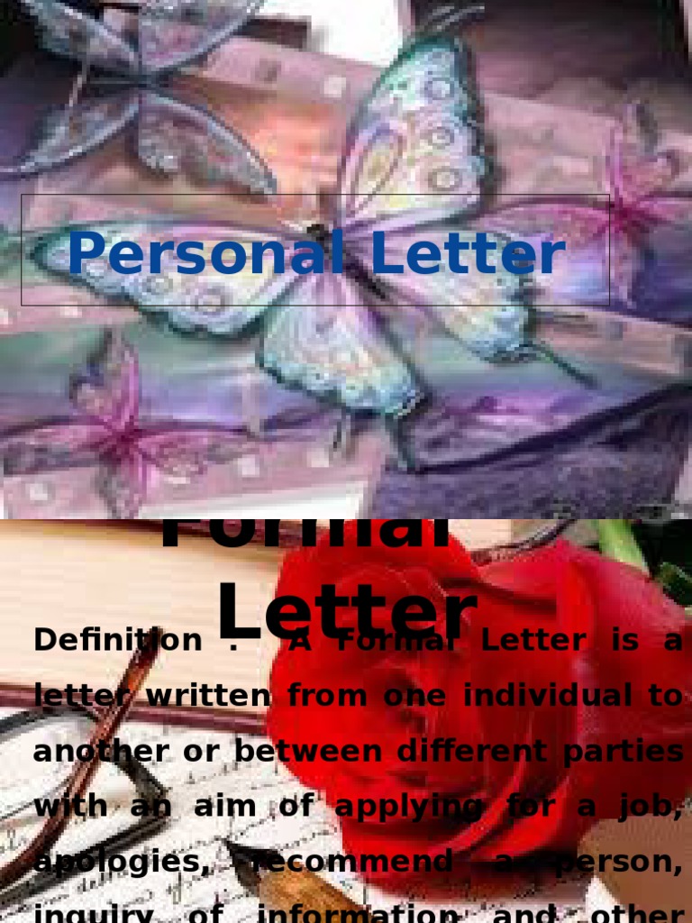 Writing Personal Letter PPT | PDF | Grammar | Text