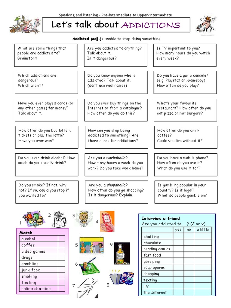 Lets Talk About Addictions | PDF