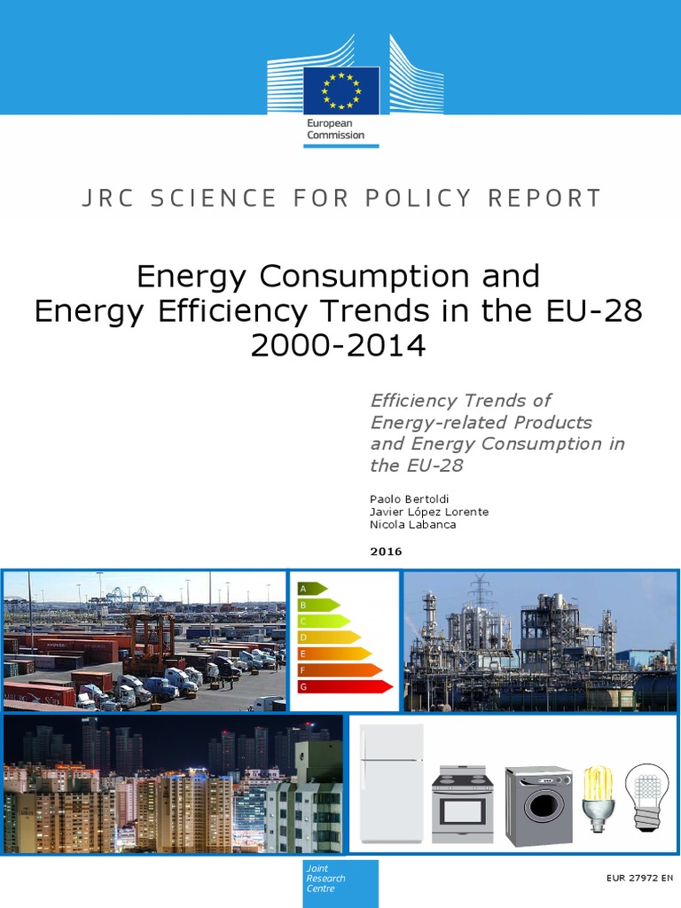 Energy Consumption and Energy Efficiency Trends in EU | PDF | Efficient Energy Use | Energy ...
