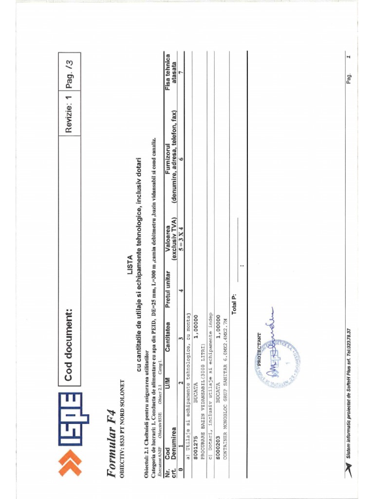 Fosa septica si container | PDF