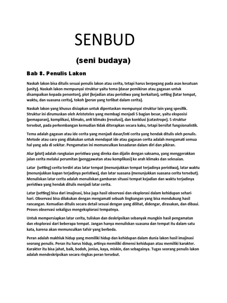 Senbud | PDF | Griya & Taman | Seni