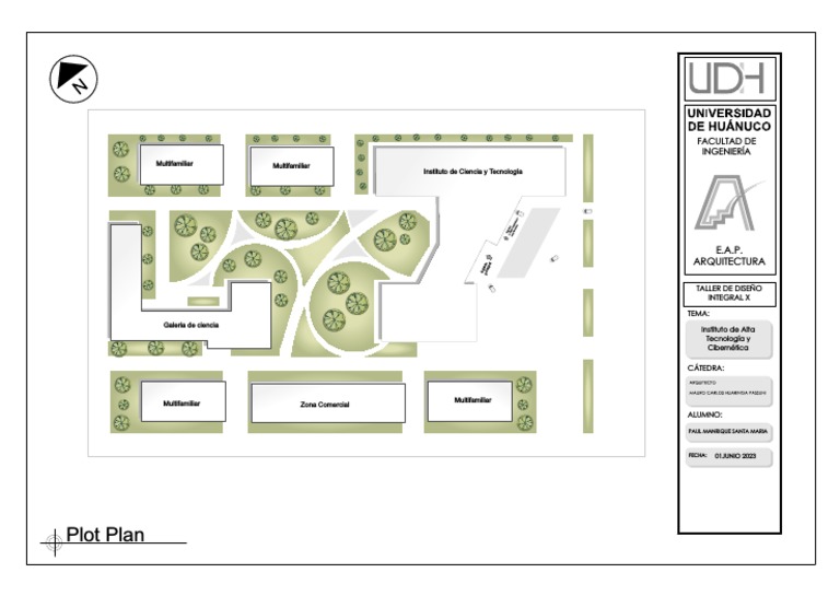 001 Plot Plan | PDF | Ingeniería