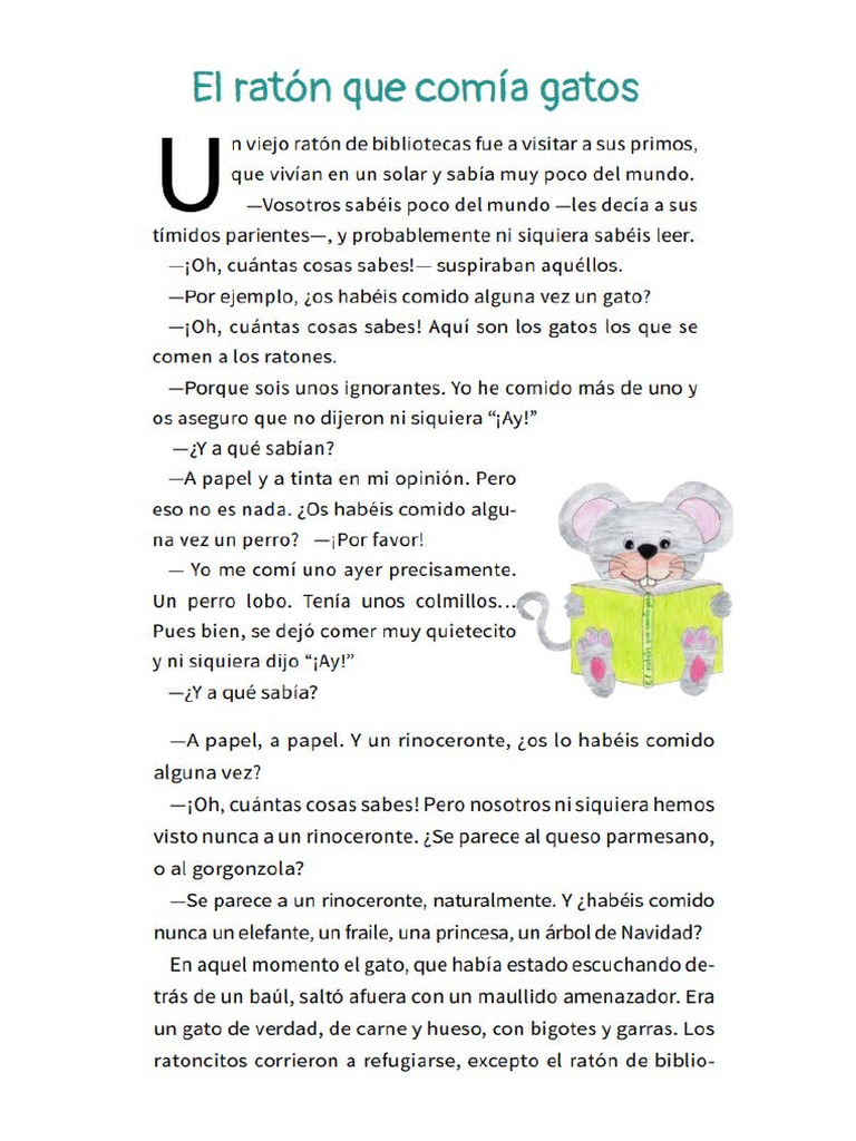 El Raton Que Comia Gatos | PDF