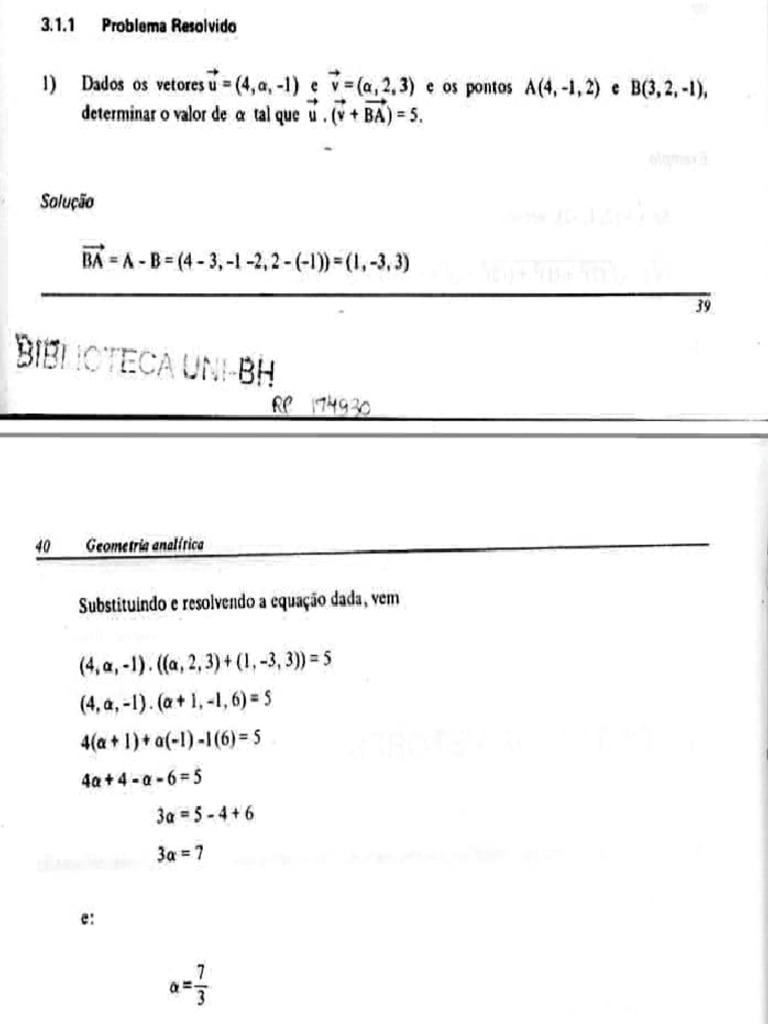 Exercícios Cap 3 | PDF
