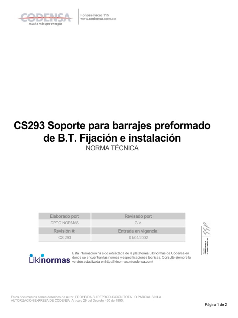 Barraje Preformado | PDF