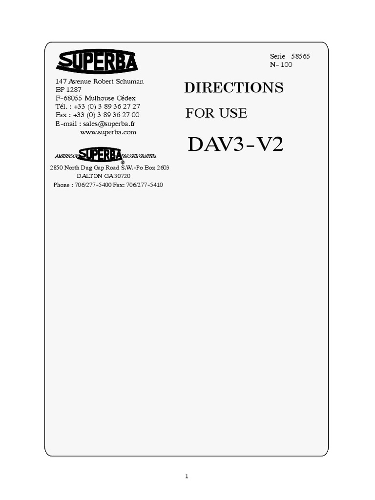 DAV3-V2-mec-ang-565 | PDF