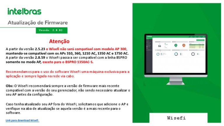 Banner Firmware Wisefi 2.8.82 - 2 | PDF