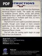 PF2E Actions | PDF | Deception