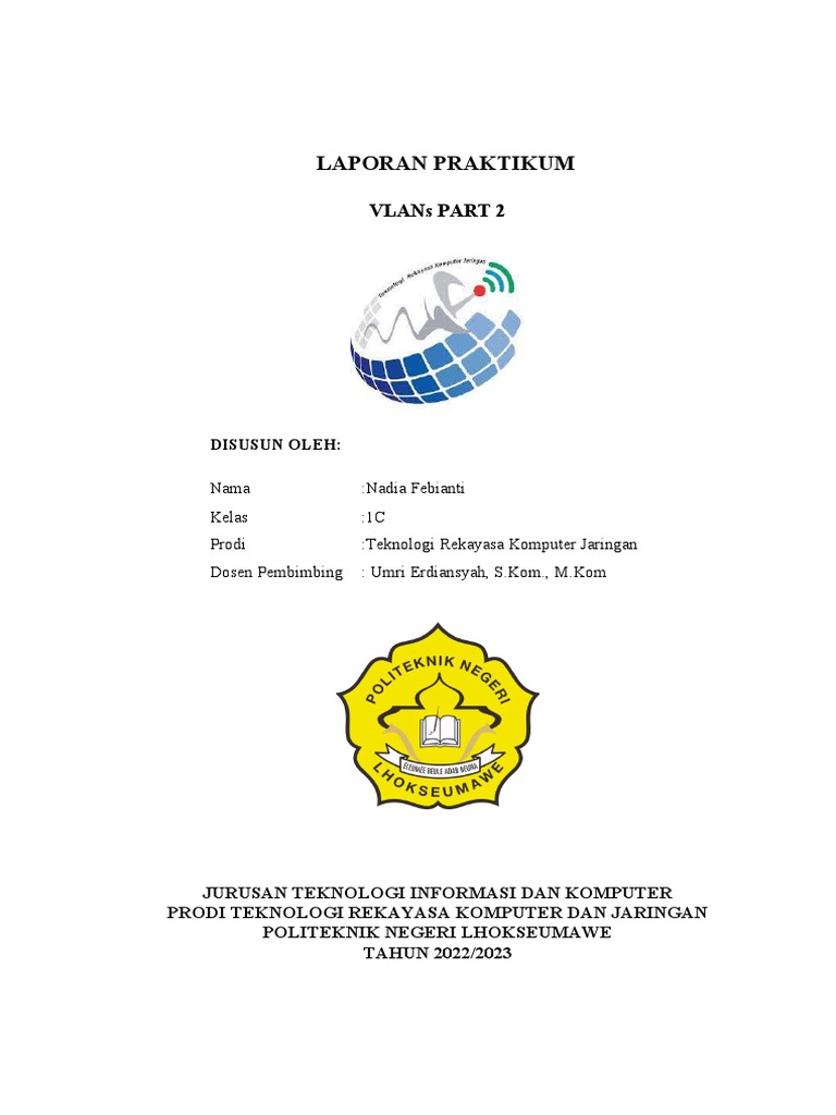 Laporan Praktikum Vlan Part 2 | PDF