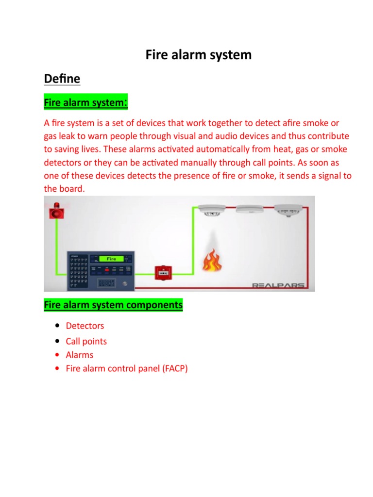 Fire Alarm System | PDF