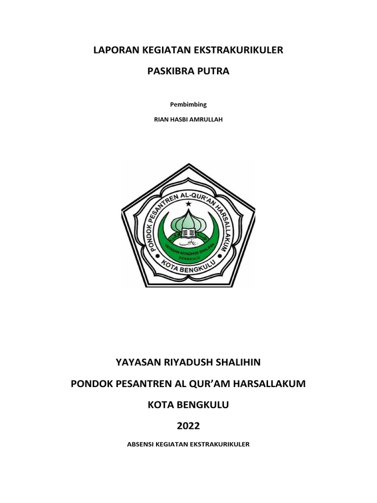 Laporan Paskib 2022 | PDF