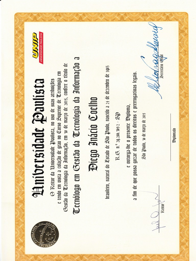 4 - Diploma UNIP | PDF