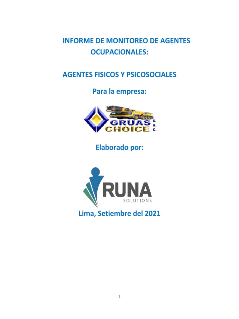 Monitoreo Psicosocial | PDF | Micrófono | Seguridad y salud ocupacional