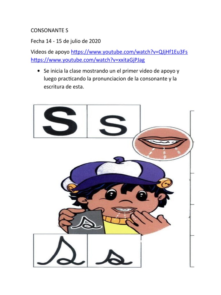 Consonante s | PDF