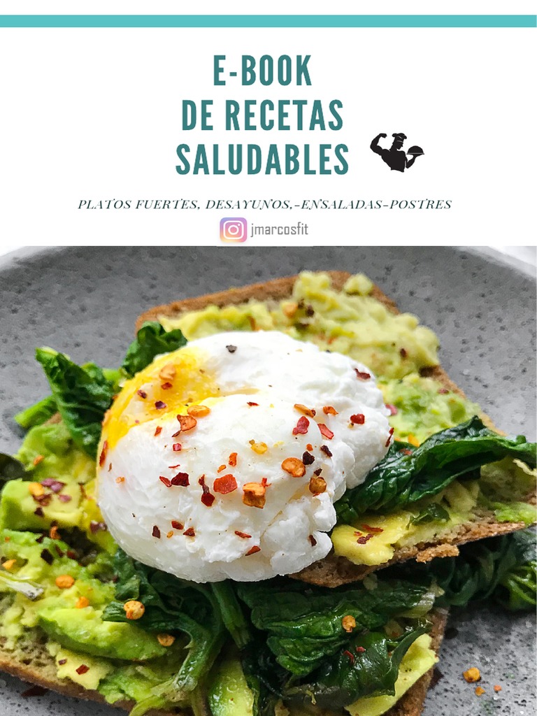 E-book recetas saludables (1) | PDF | Panes | ensalada