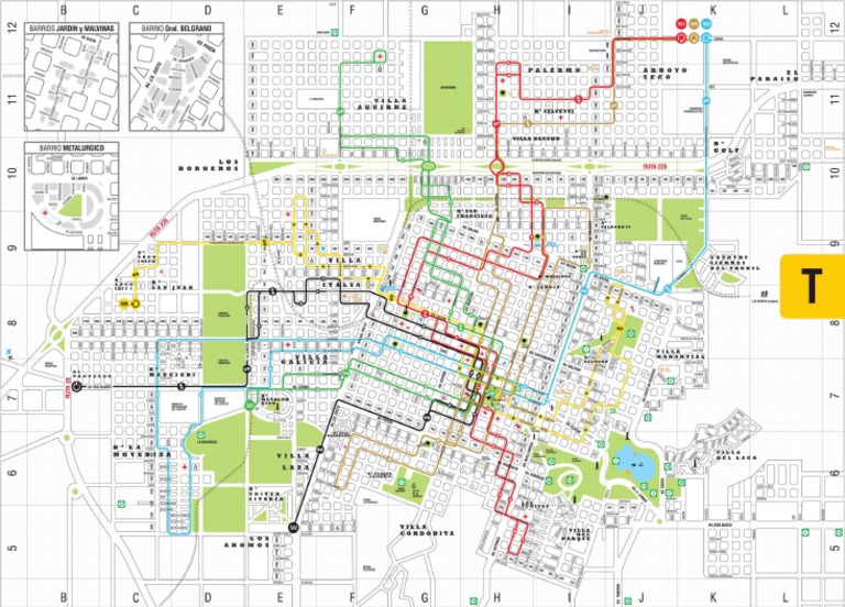 Mapa de Tandil Provincia de Buenos Aires Argentina | PDF