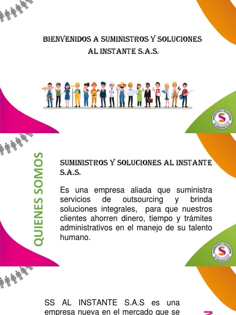 Brochoure SS Al Instante SAS Actualizado | PDF | Outsourcing | Cliente