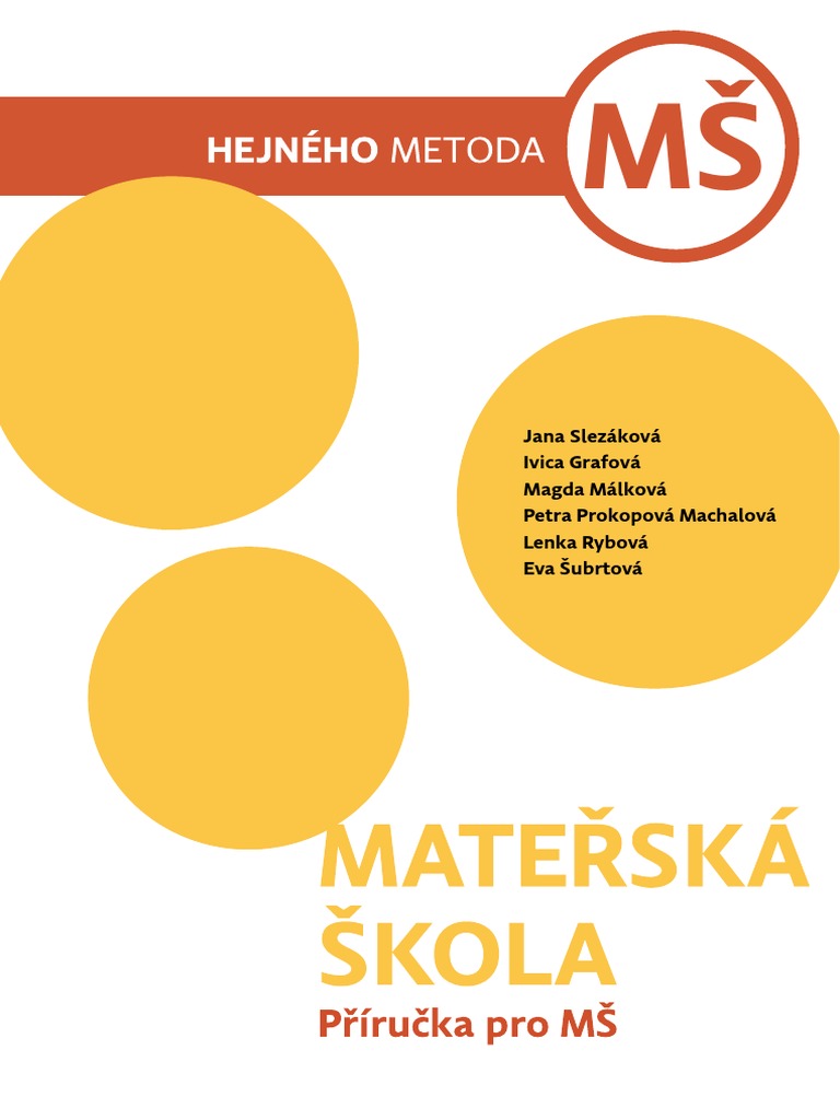 Hejného Metoda - Příručka Pro MŠ | PDF