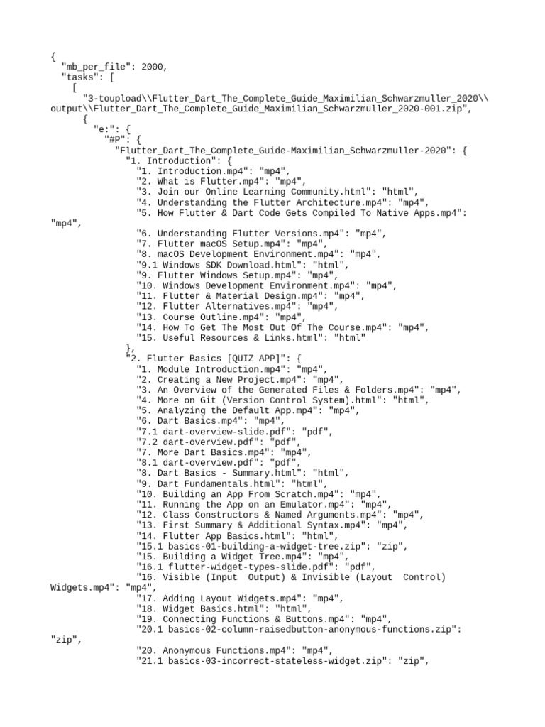 Flutter Dart The Complete Guide Maximilian Schwarzmuller 2020 | PDF ...