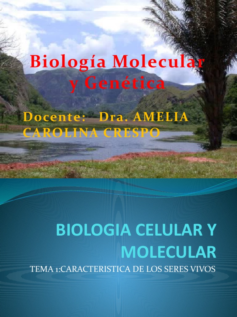 Biologia Celular y Molecular | PDF | Organismos | Biología