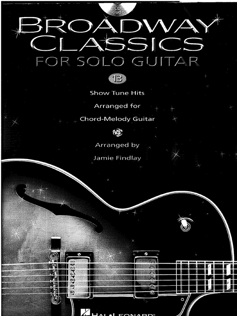 Broadway Classics For Solo Guitar Jamie Findlay | PDF | American ...