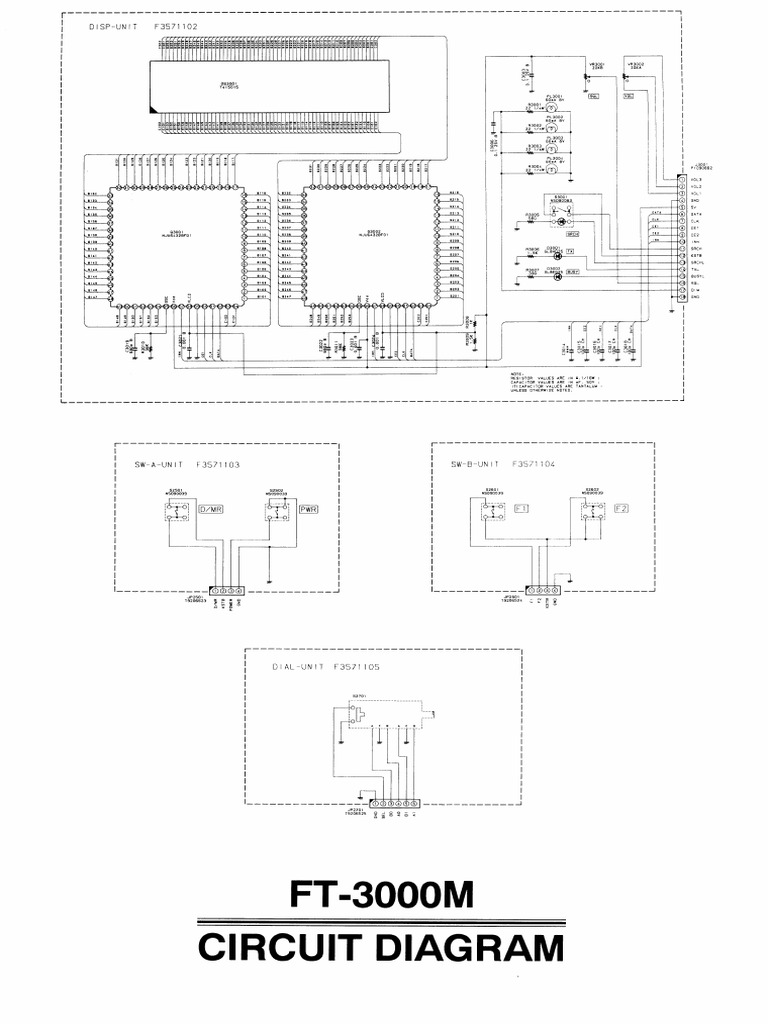 Manual Servicio Yaesu FT3000 (Esquemas) | PDF