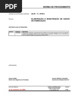 Folha de Processo de Usinagem | PDF | Negócios | Tecnologia e Engenharia