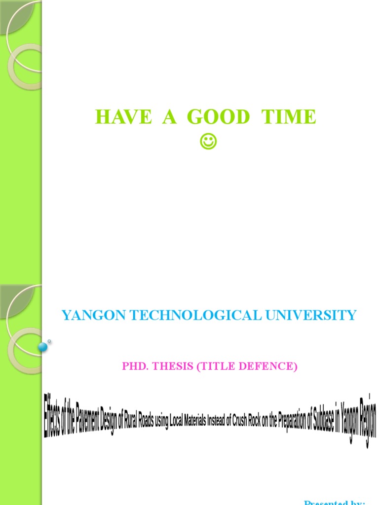 Defence Presentation-Ma Htet | PDF | Truss | Bridge