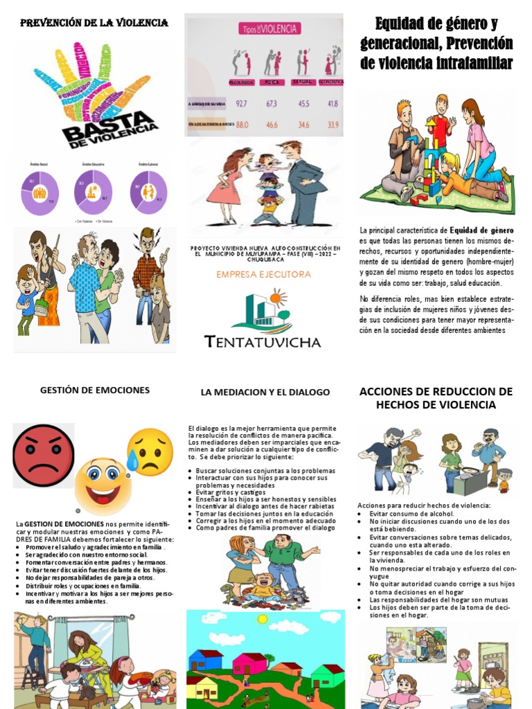 Afiche violencia | PDF | Familia | Violencia