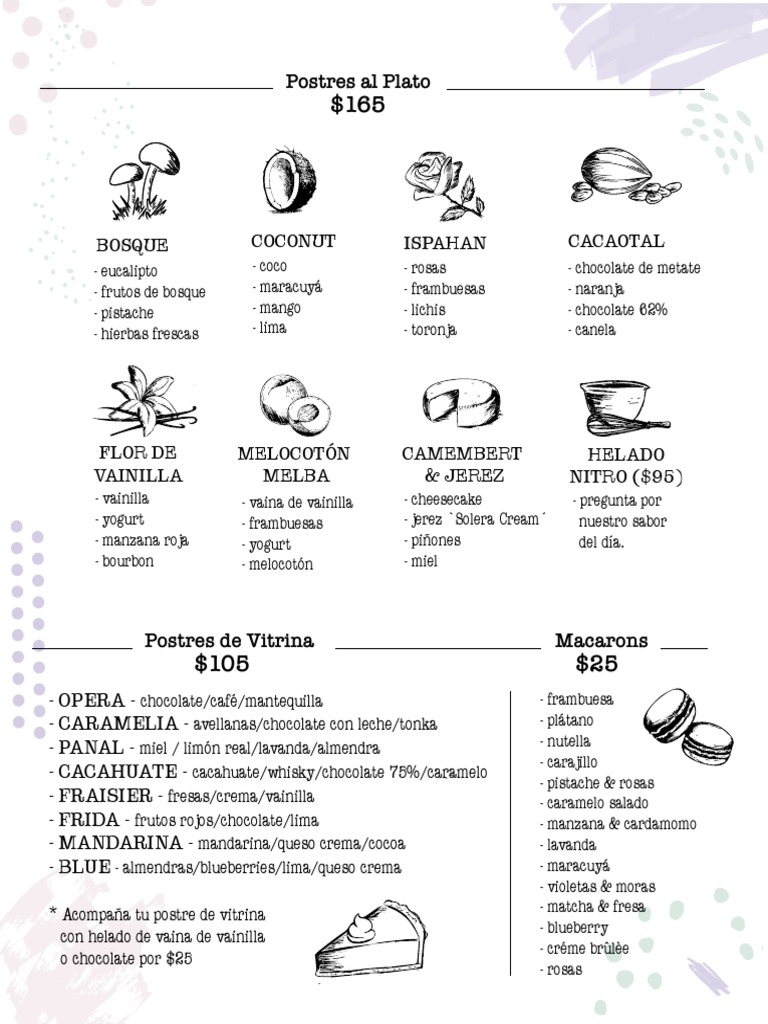 3. Postres (1) | PDF | Postres | Chocolate