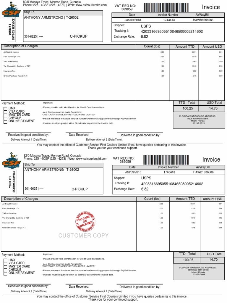 Invoice August 2017-1743413 | PDF | Payments | Value Added Tax