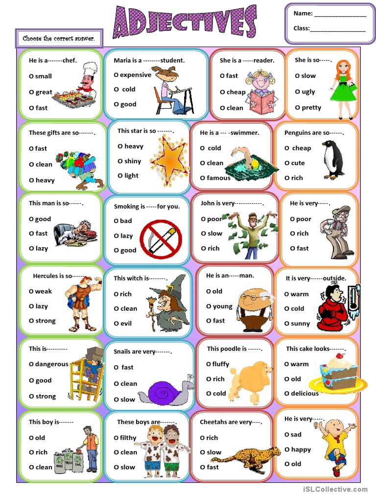Adjectives | PDF