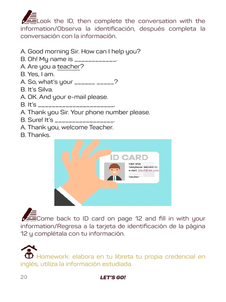 Cuadernillo Ingles Secundaria | PDF