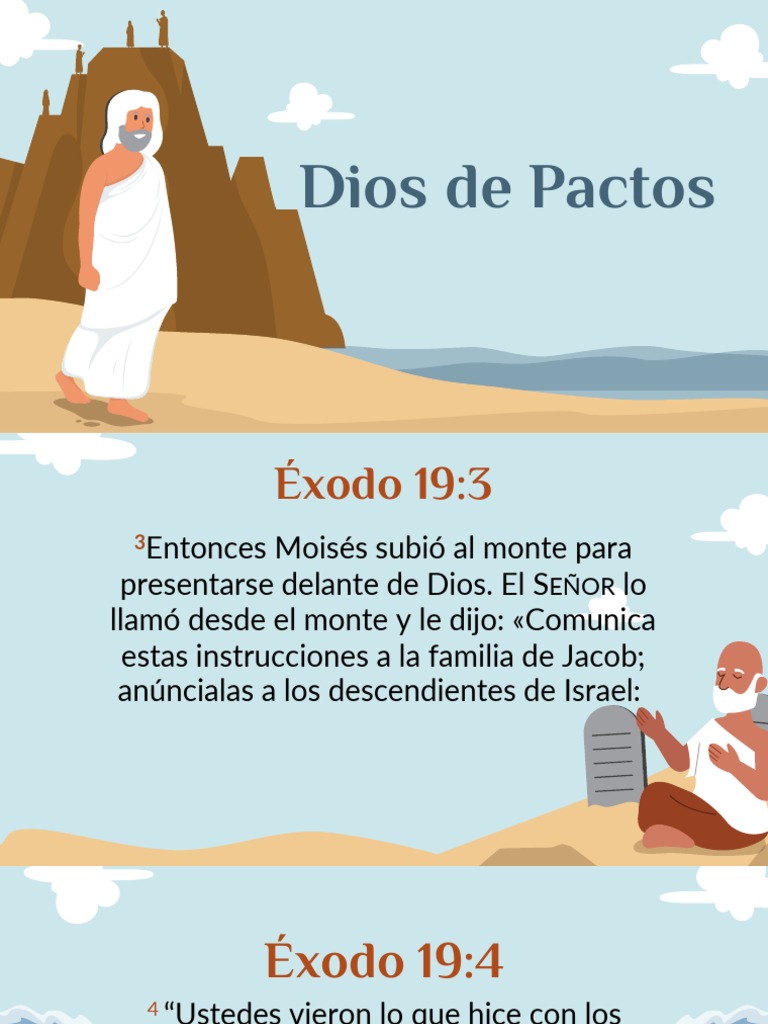 Dios de Pacto | Descargar gratis PDF | Libro del éxodo | Moisés