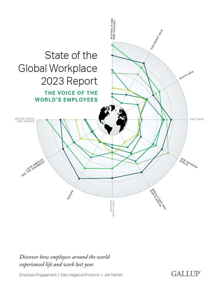 Gallup State of The Global Workplace 2023 Report | PDF | Employment ...