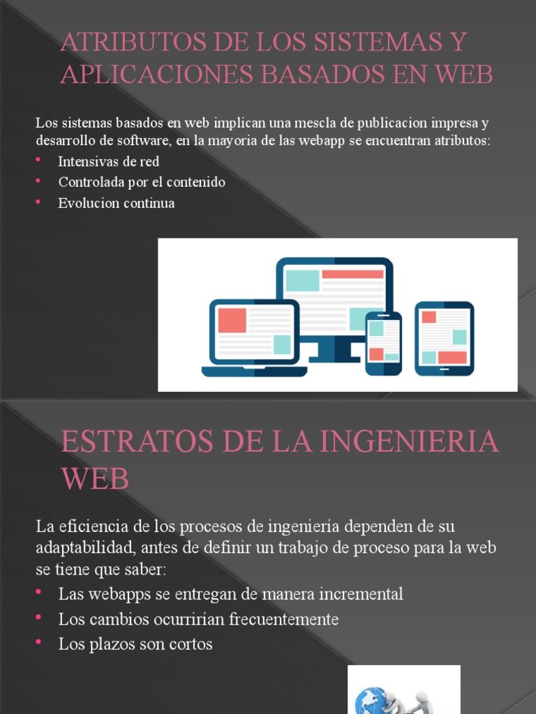 Ingenieria Web | PDF | Software de la aplicacion | Software