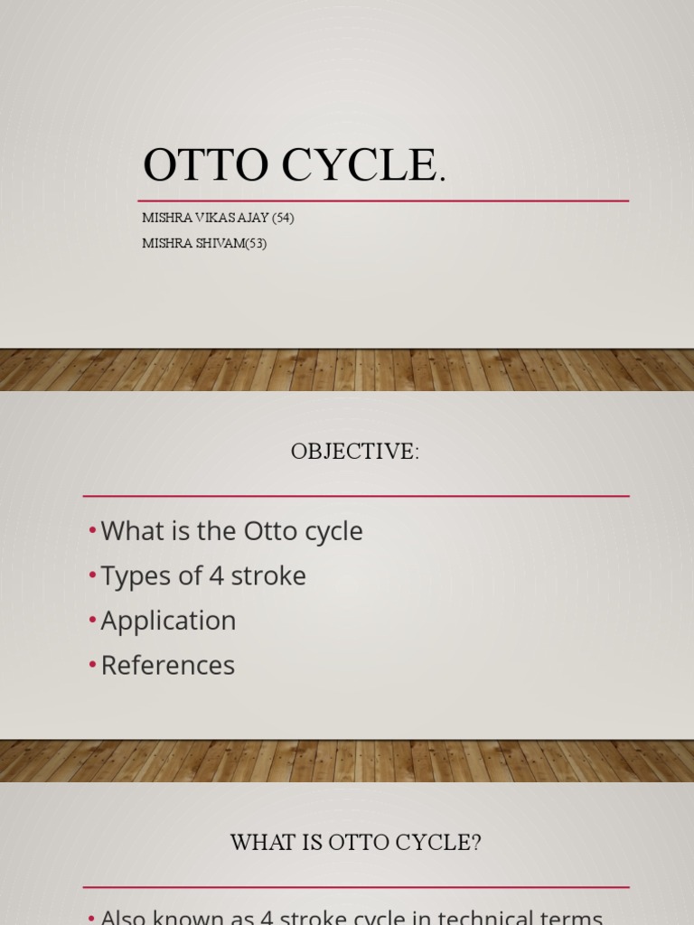 Otto Cycle | PDF