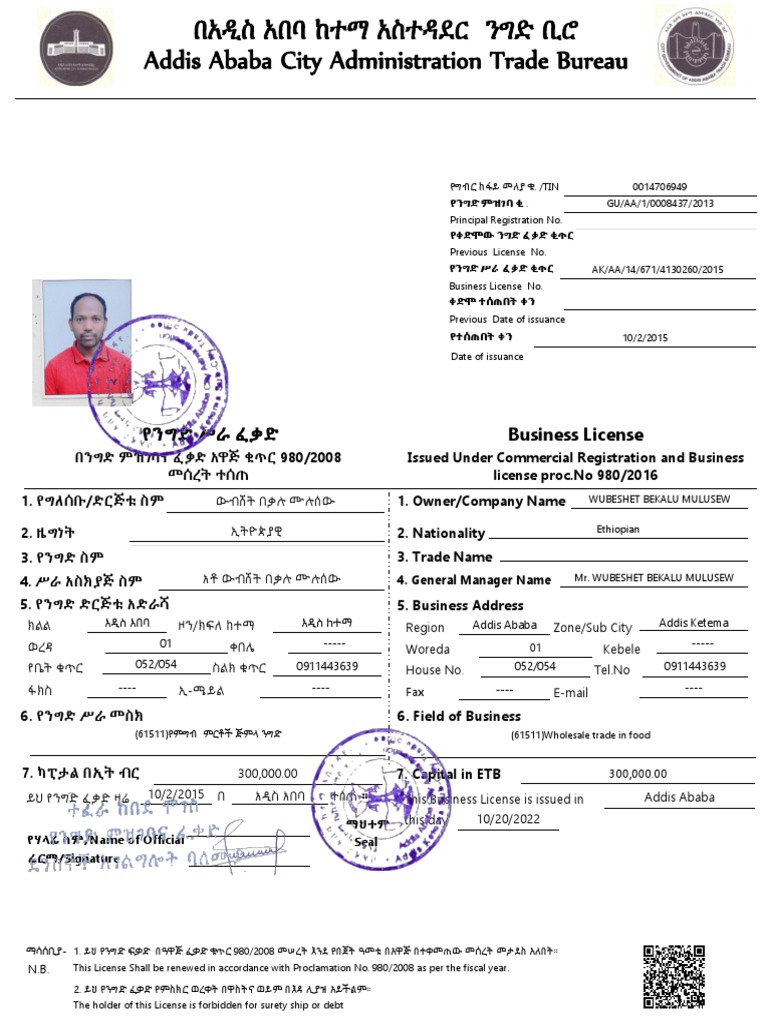 Business License | PDF