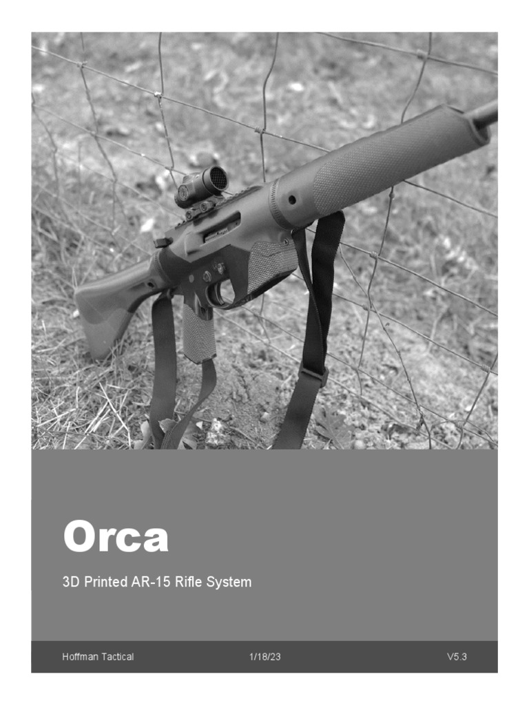 Orca Docs V5.3 | PDF | Gun Barrel | Screw