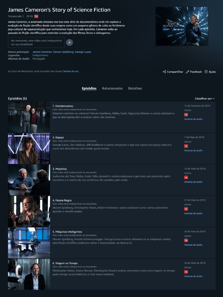 James Cameron's Story of Science Fiction | PDF