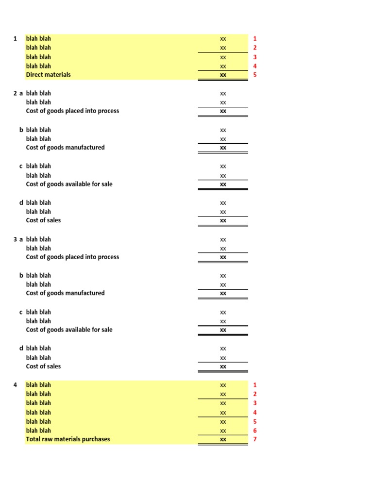 ACTBFAR Exercise Set #1 - Ex 4 - PS Spacing | Download Free PDF | Cost Of Goods Sold | Cost