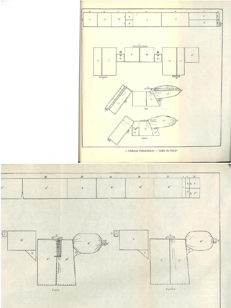 Sabloane Costume Populare | PDF