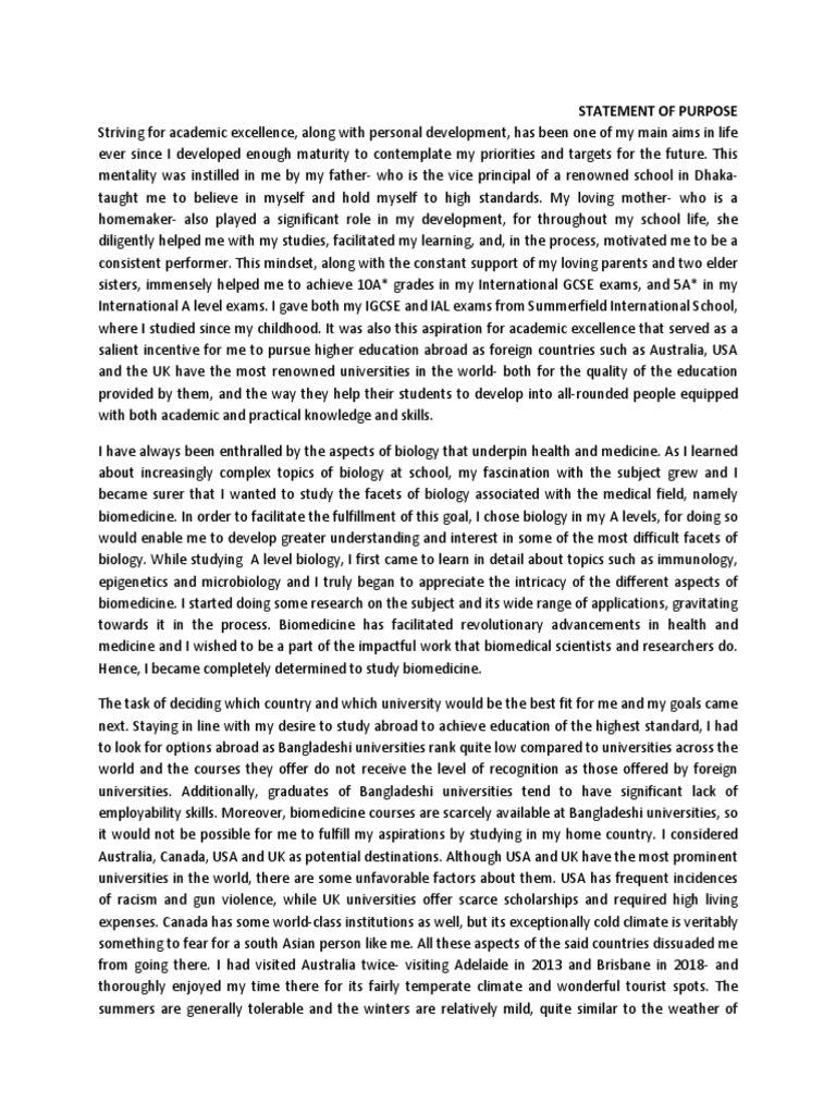 Statement-of-purpose-SAMPLE | PDF