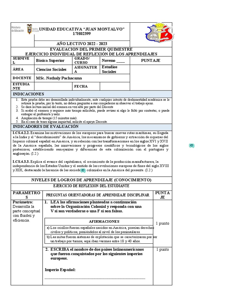 Adap 9 Ee Ss G2 Pdf Maestros Imperio Español