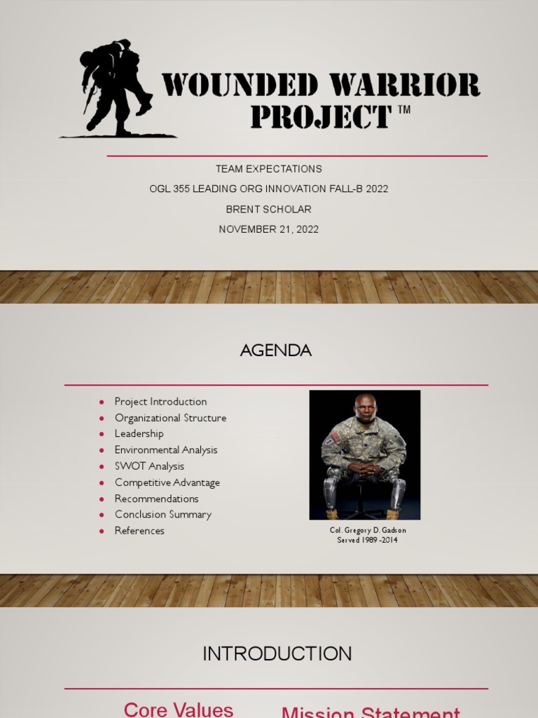 ogl 355 module 5 team presentation | PDF | Nonprofit Organization | Swot Analysis